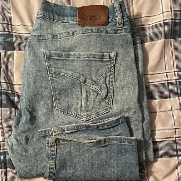 seeded & sewn | Jeans | Seeded Sewn Adam Athletic Fit Mens Blue Jeans ...